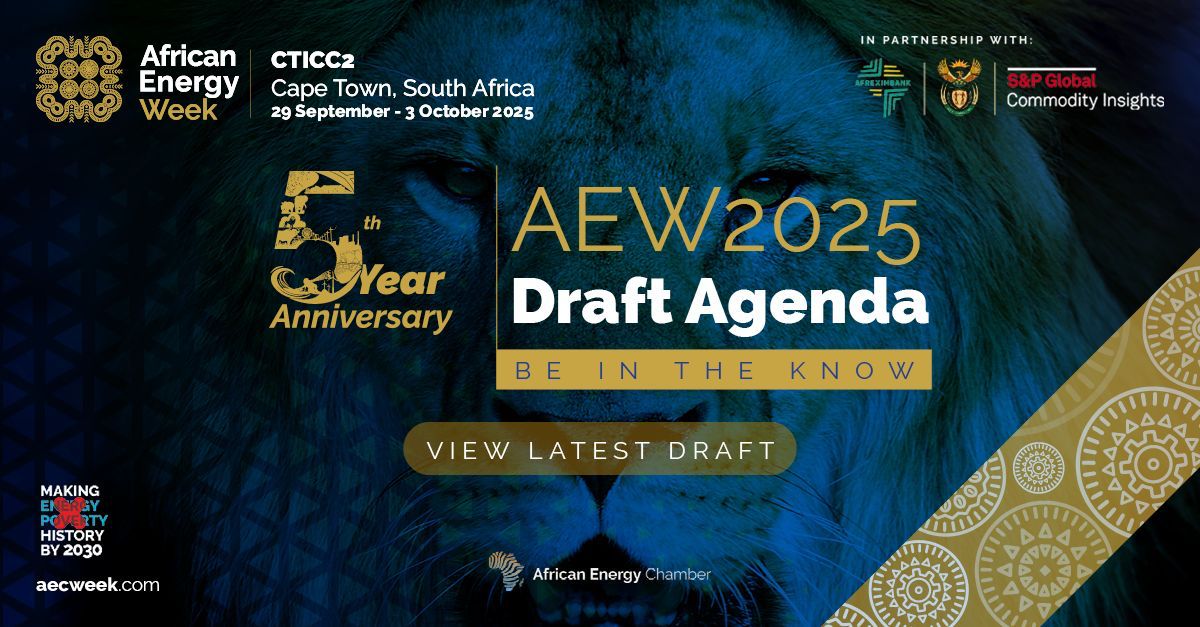 AEW 2025 Program Launches, Highlighting African Energy Security and ...
