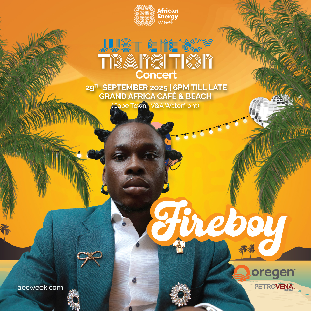 JET Concert 2025 - African Energy Week Cape Town | AEC Week